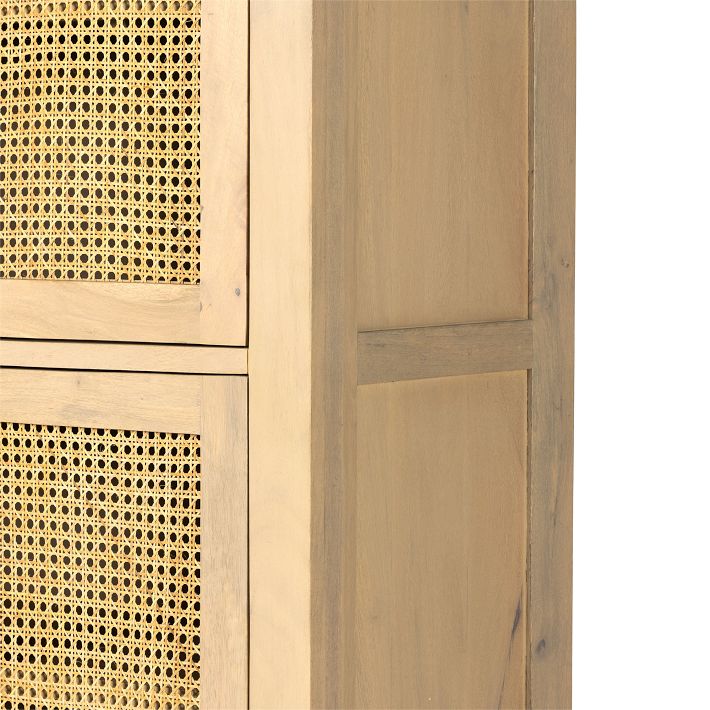 Cane Arches Tall Cabinet (39") | West Elm