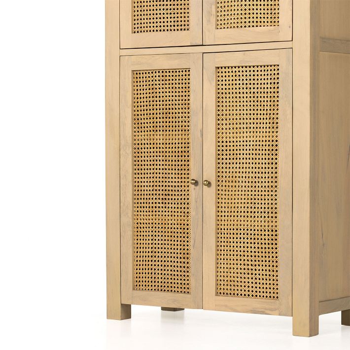 Cane Arches Tall Cabinet (39") | West Elm