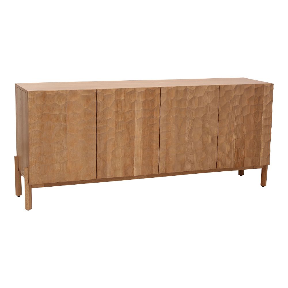 Chiseled Solid Oak Buffet (71") | West Elm