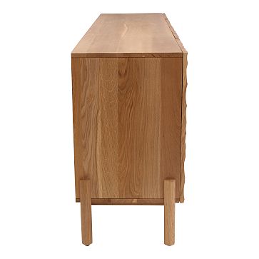 Chiseled Solid Oak Buffet (71") | West Elm