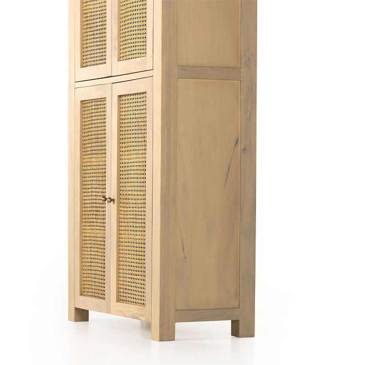 Cane Arches Tall Cabinet (39") | West Elm