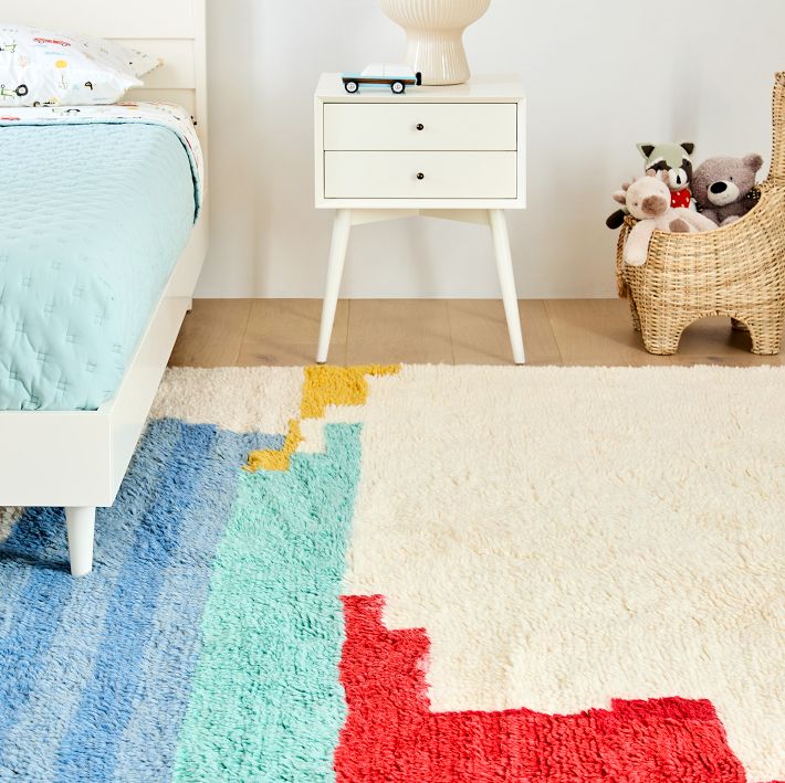 Kids Fieldscape Shag Rug | West Elm