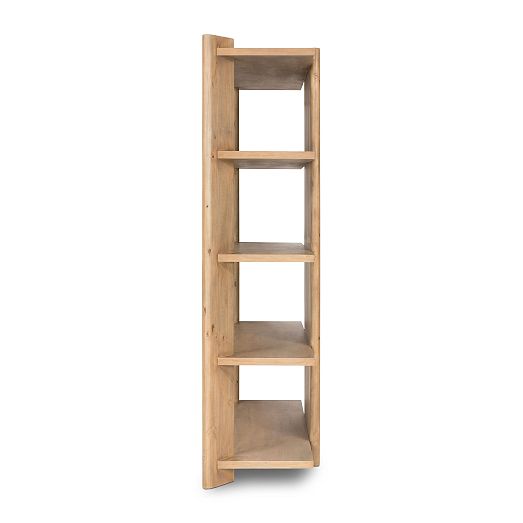 Solid Wood Intersecting Bookcase (62") | West Elm