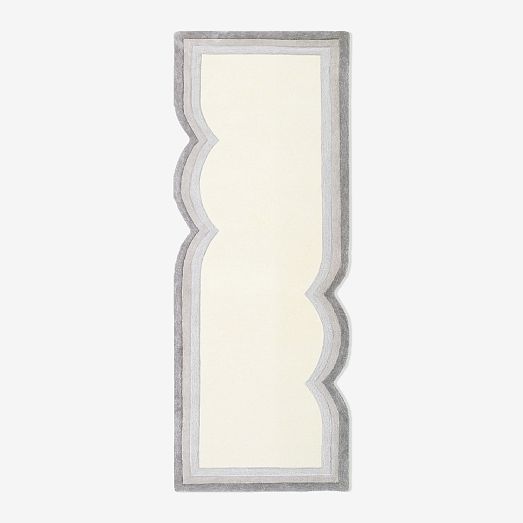 Curves Scalloped Rug | West Elm