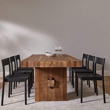 Emmerson® Reclaimed Wood Rectangle Dining Table (62", 72", 87") | West Elm