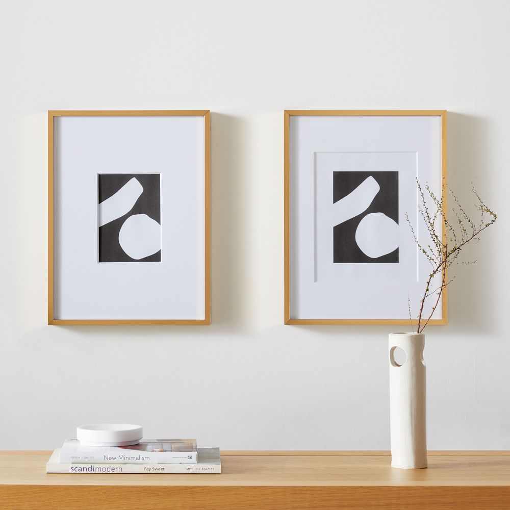 Multi-Mat Gallery Frames - Black | West Elm