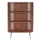 Rounded Wood Slats Shelf | West Elm