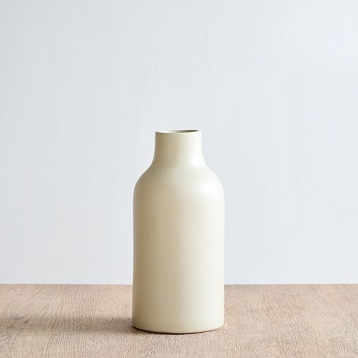 Pure Sand Ceramic Vases | West Elm