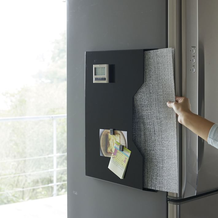 Yamazaki Tower Magnet Placemat Storage Holder | West Elm