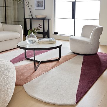 Pop Scalloped Rug | West Elm