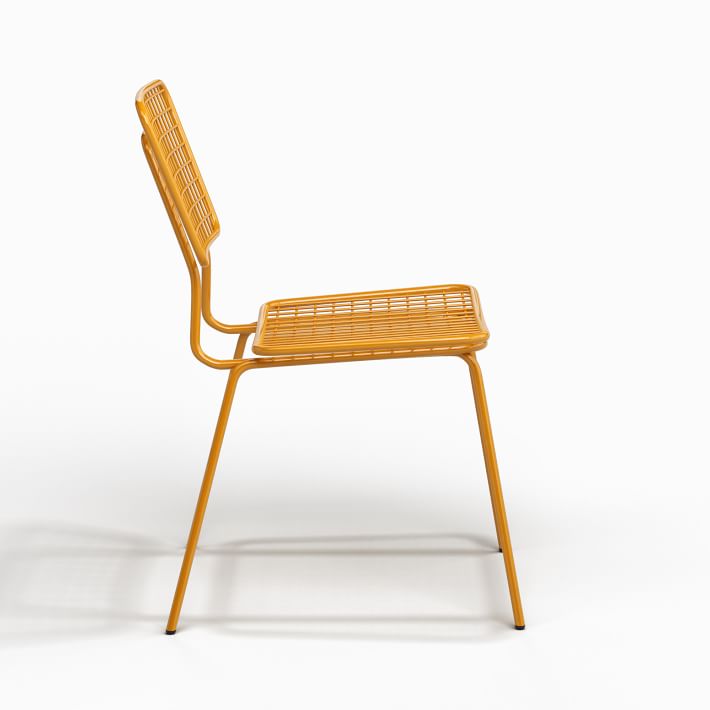 Grand Rapids Chair Co. Opla Outdoor Armless Chair | West Elm