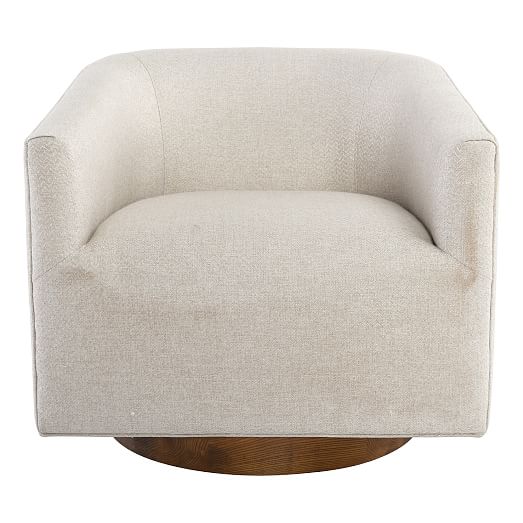 Pedestal Swivel Base Chair | West Elm
