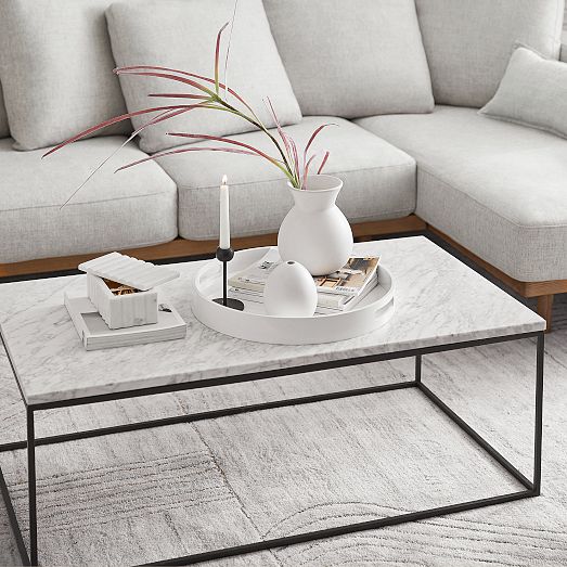 Streamline Rectangle Coffee Table | Modern Living Room Furniture | West Elm