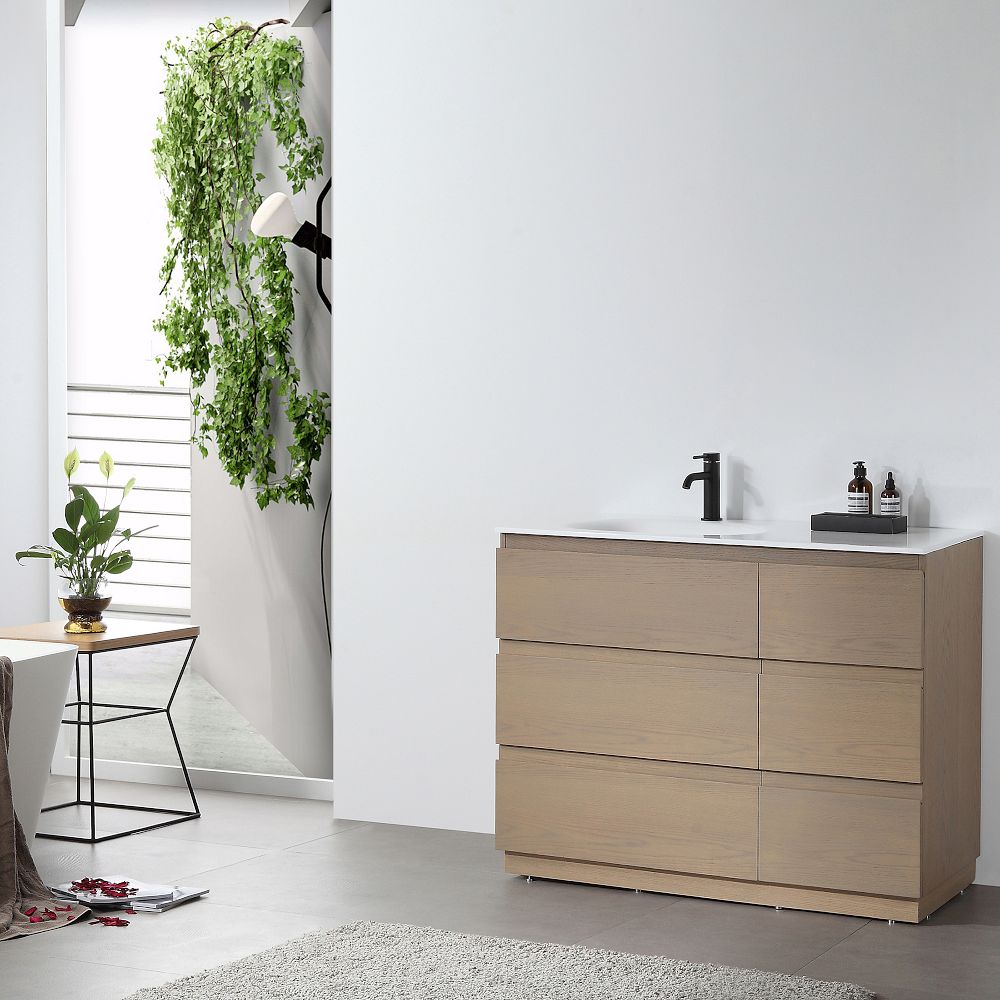 Oakley Single Bathroom Vanity (42") | West Elm