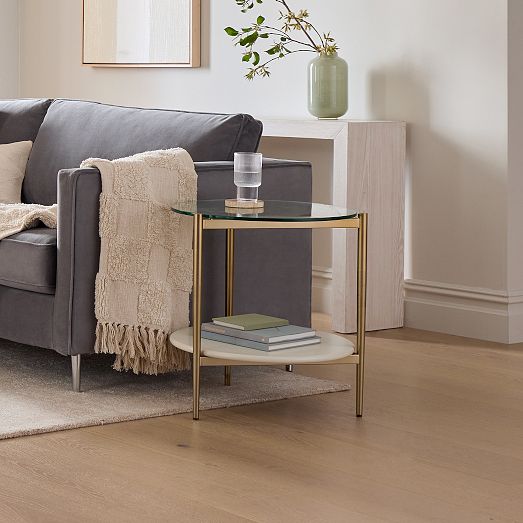 Mid-Century Art Display Side Table (20") | West Elm