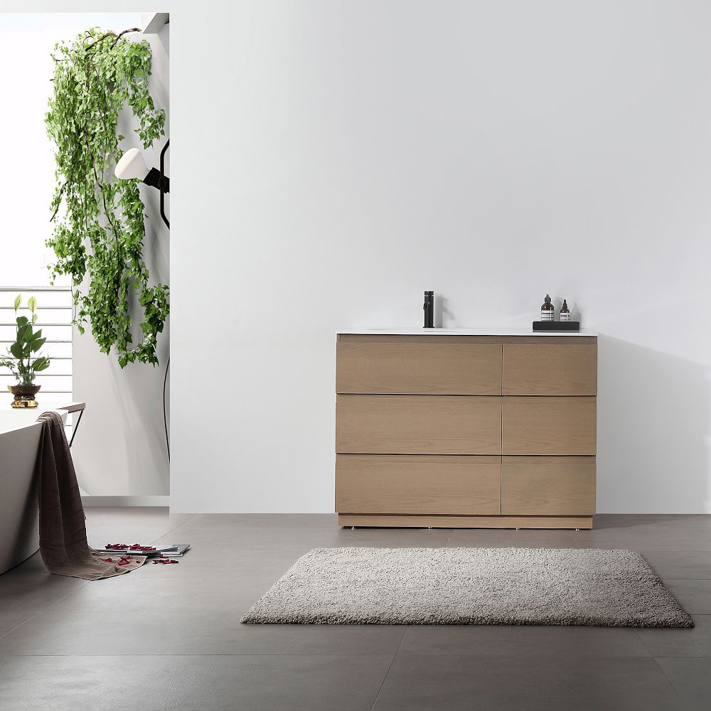 Oakley Single Bathroom Vanity (42") | West Elm