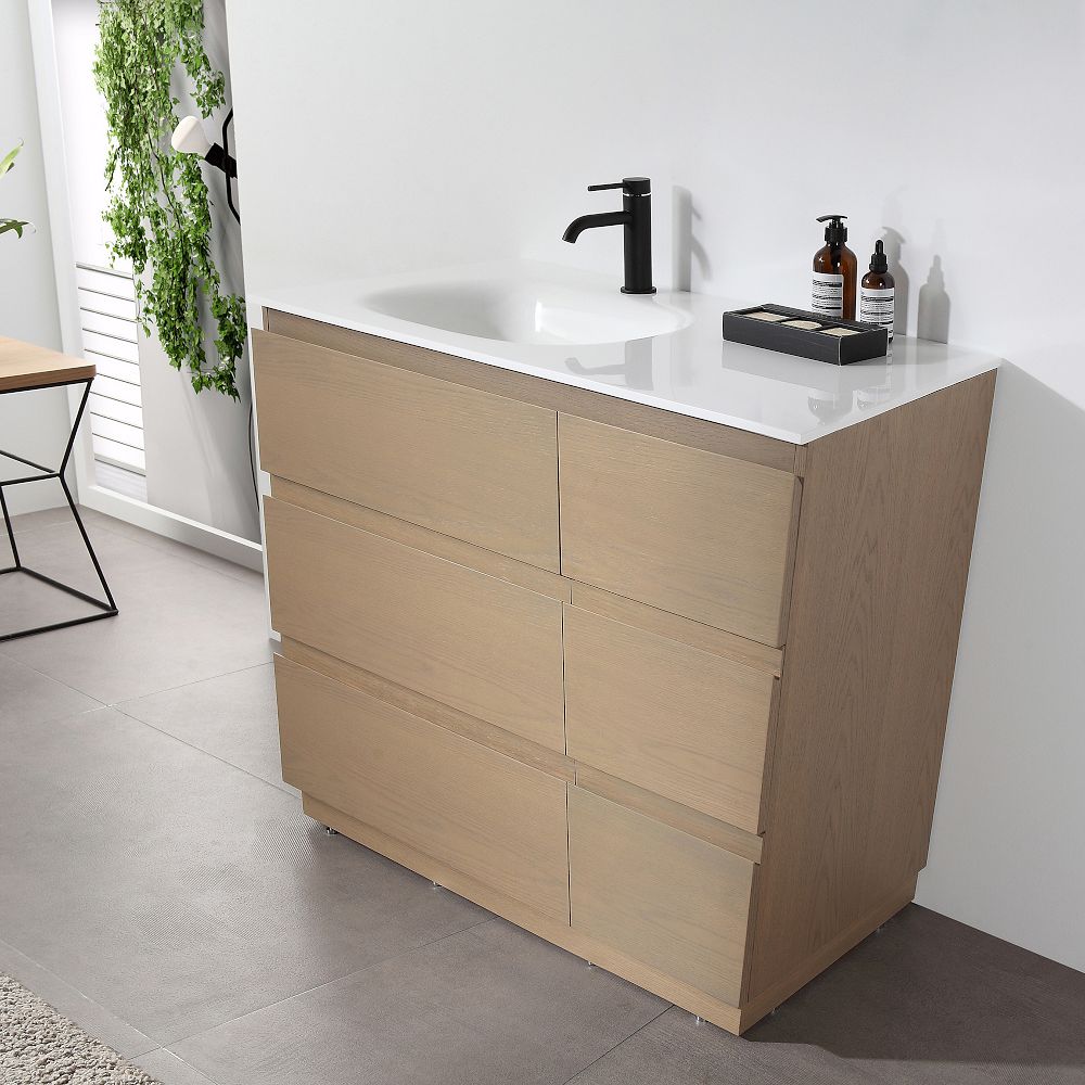 Oakley Single Bathroom Vanity (42") | West Elm