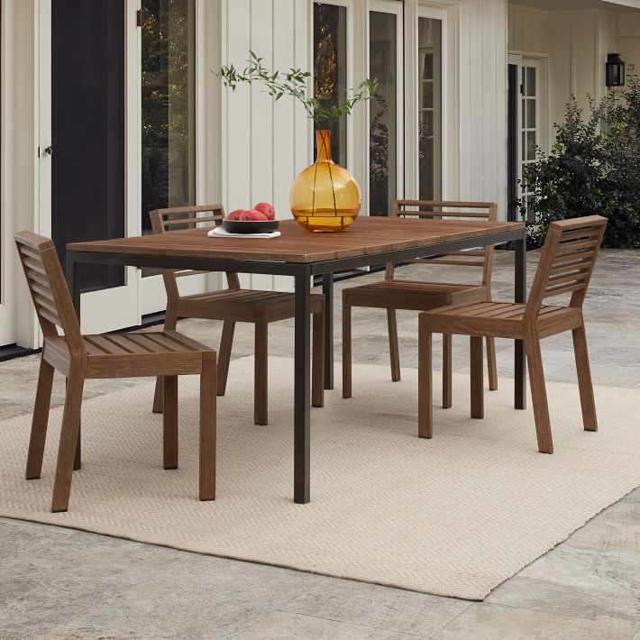 Rope Herringbone Outdoor Rug | West Elm