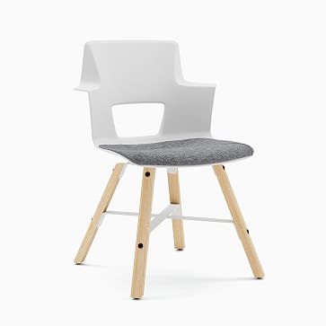 Steelcase Shortcut Wood Chair | West Elm