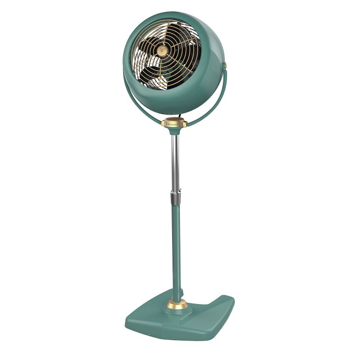 Senior Pedestal Vintage V-Fan | West Elm