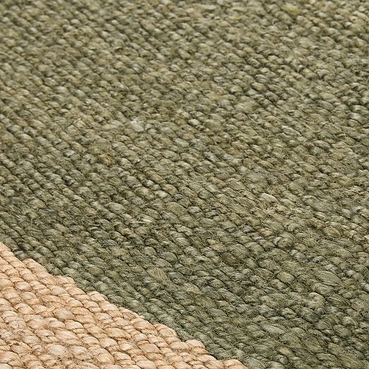 Bordered Jute Rug | West Elm
