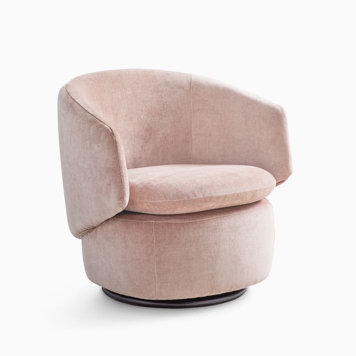 Open Box: Crescent Swivel Chair | West Elm