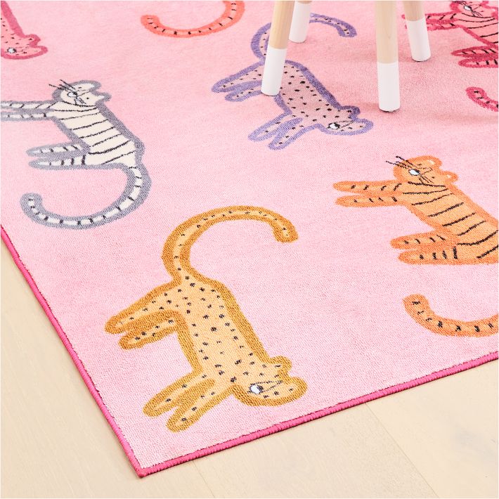 Wildcats Machine Washable Rug | West Elm