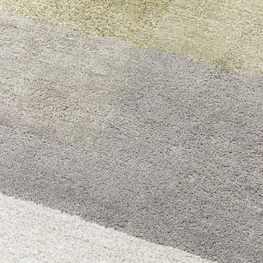 Colorblock Shine Rug | West Elm
