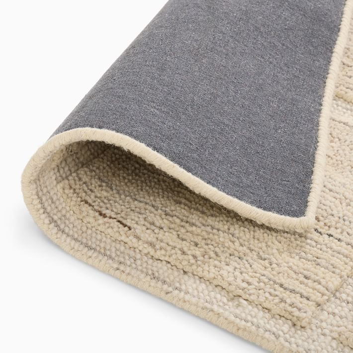 Lumini Grid Easy Care Rug | West Elm