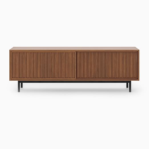 Slatted Media Console (67") | West Elm