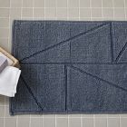 Triangle Sculpted Bath Mat | West Elm