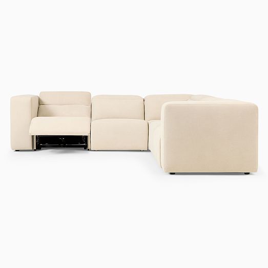 Leo Motion Reclining 5-Piece L-Shaped Sectional (119") | West Elm