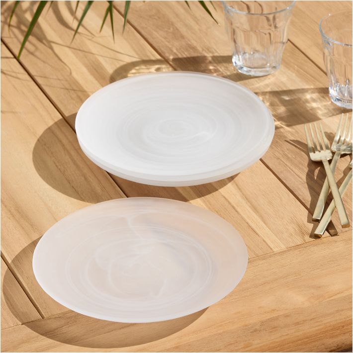 La Jolla Glass Salad Plate Sets | West Elm
