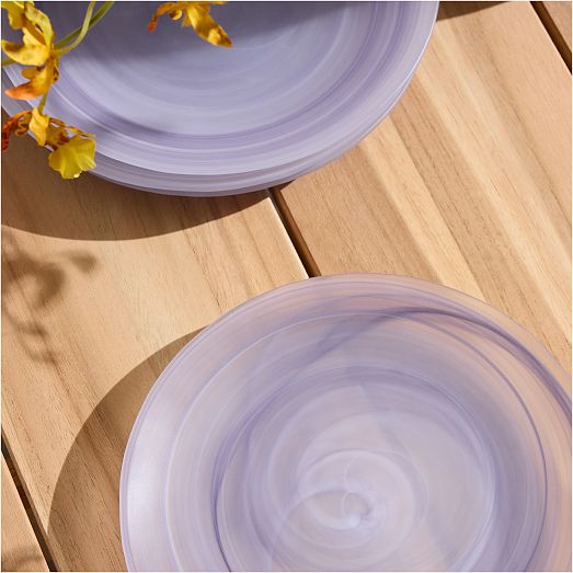 La Jolla Glass Salad Plate Sets | West Elm