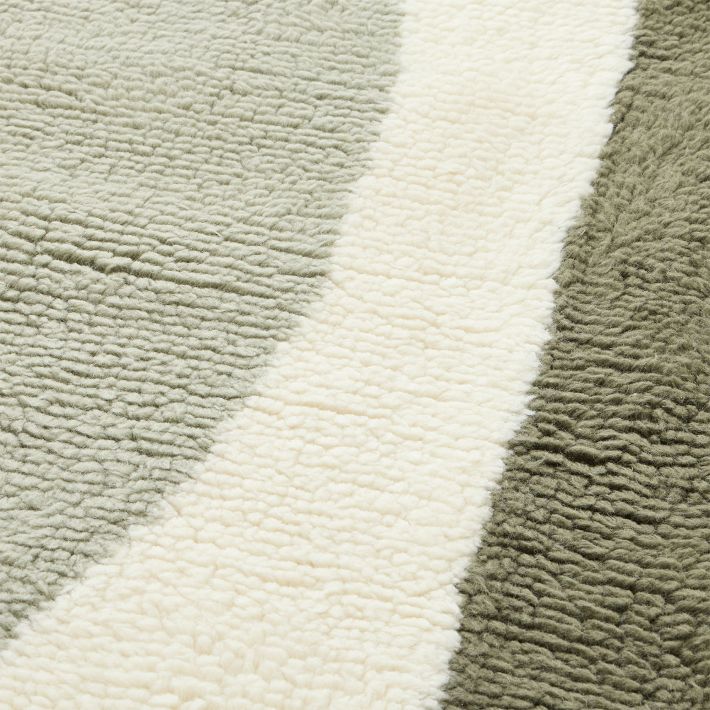 Modern Wave Shag Rug | West Elm