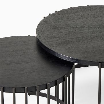 Spoke Nesting Coffee Tables | West Elm