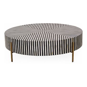 Graphic Stripes Coffee Table | West Elm