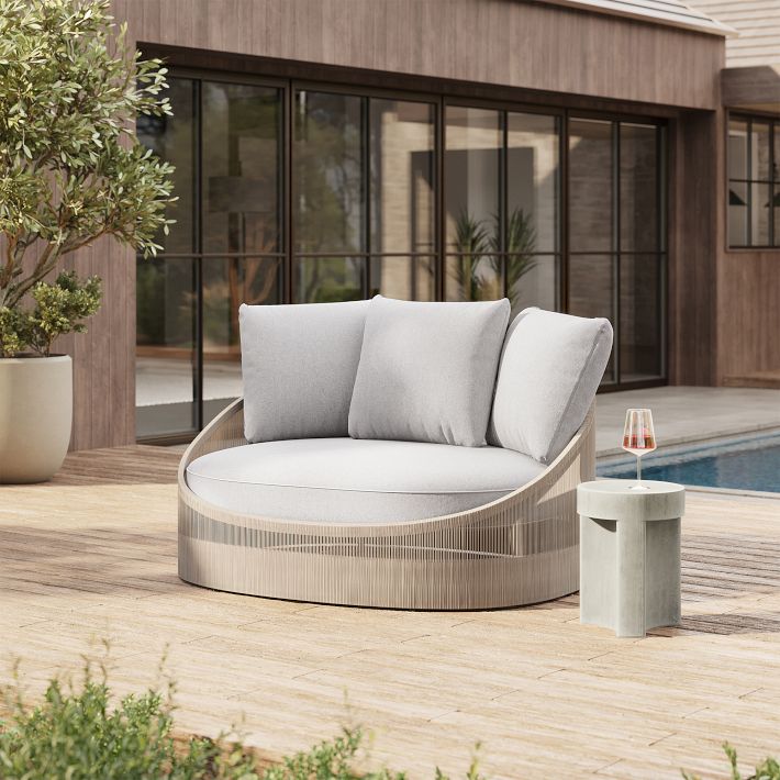 Porto Outdoor Statement Lounge Chair | West Elm