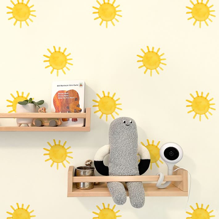 Mej Mej Mini Suns Peel & Stick Wall Decals | West Elm
