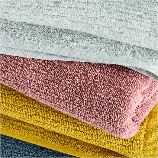 Everyday Textured Towels | West Elm