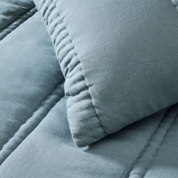 European Flax Linen Comforter | West Elm