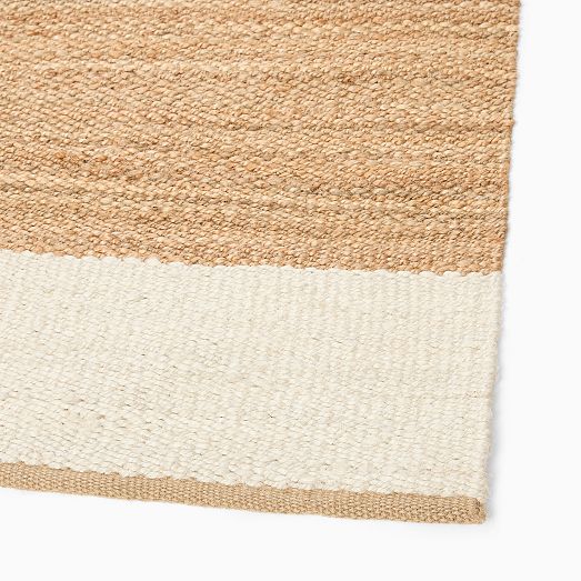 Bordered Jute Rug | West Elm
