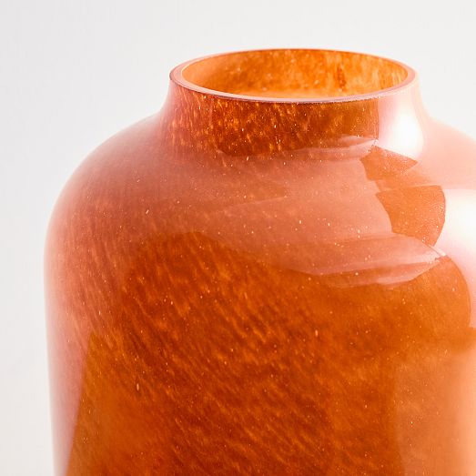 Mari Rust Glass Vases | West Elm