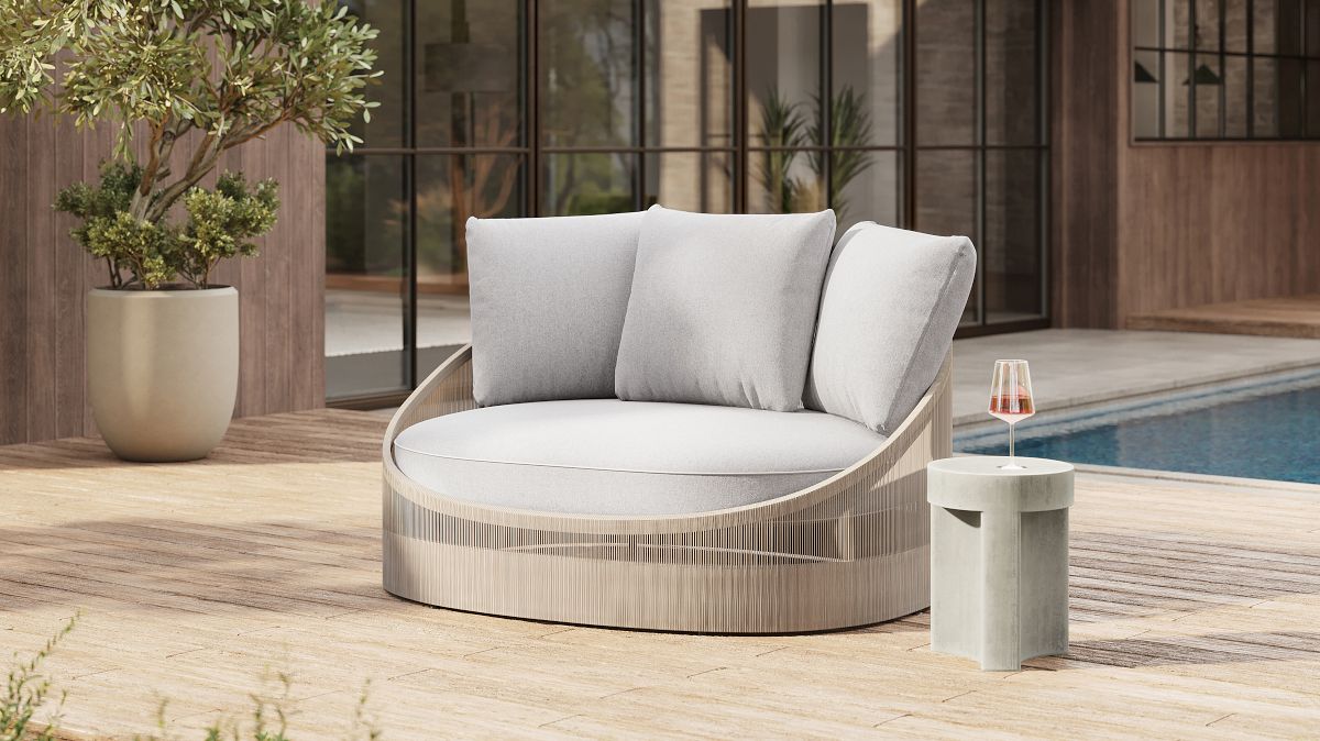 Porto Outdoor Statement Lounge Chair | West Elm