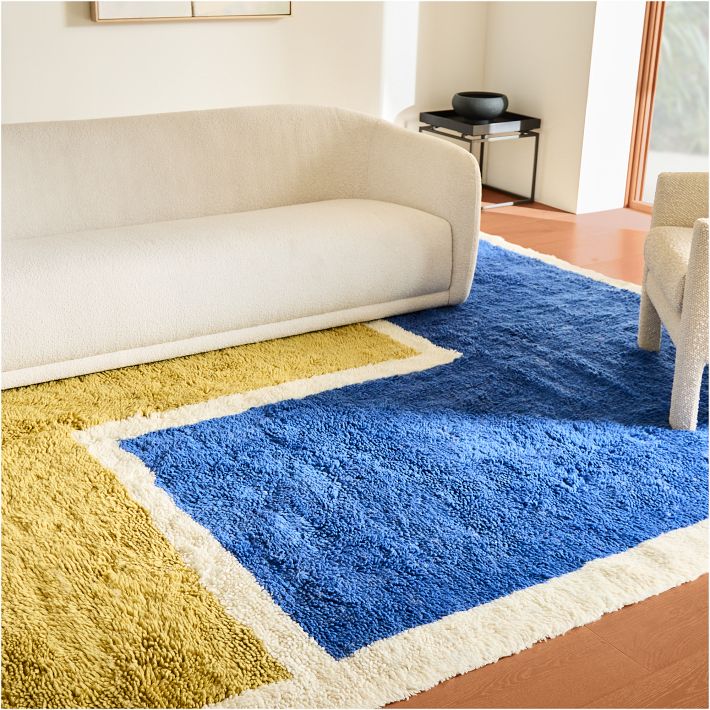 Stacked Shags Rug | West Elm