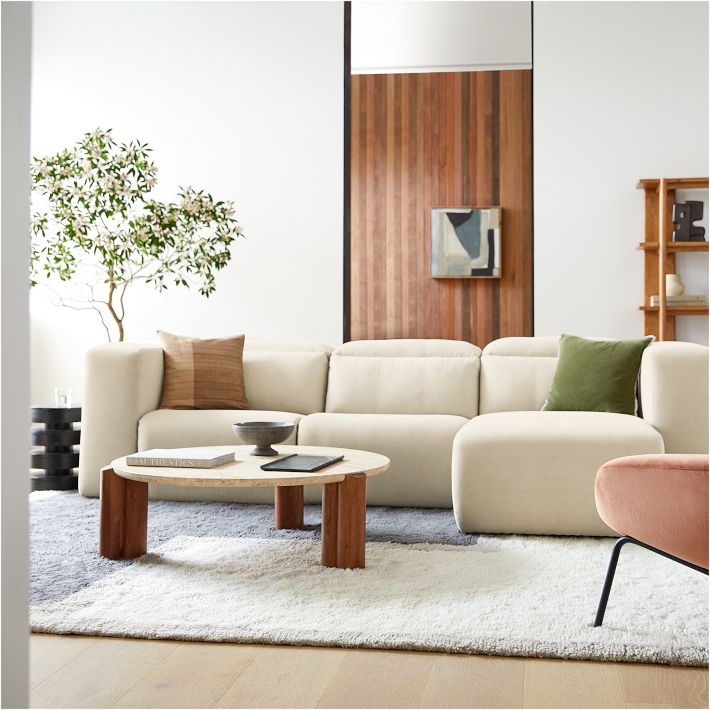 Stacked Shags Rug | West Elm