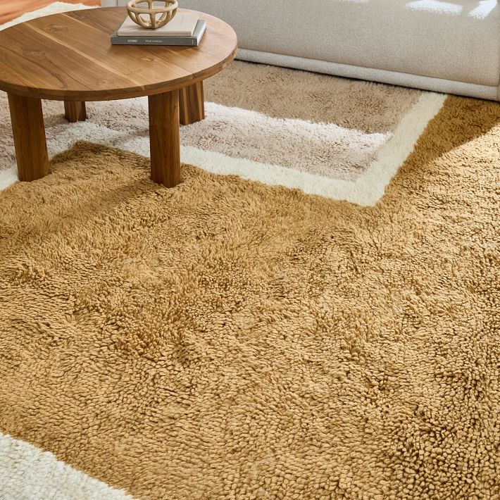Stacked Shags Rug | West Elm