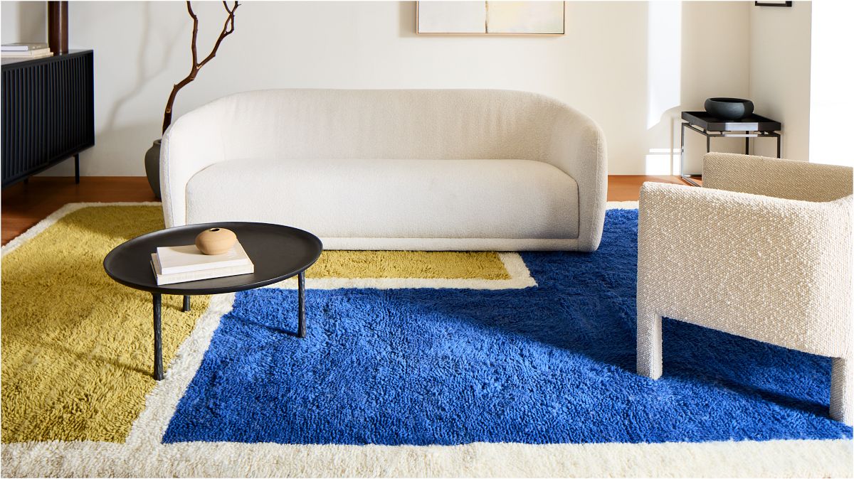 Stacked Shags Rug | West Elm