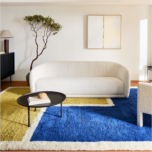 Stacked Shags Rug | West Elm