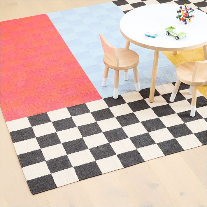 Checker Blocks Rug | West Elm